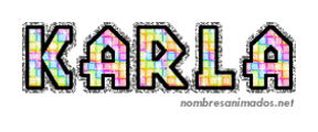 Gifs Animados del Nombre Karla. Imágenes gifs. Firmas animadas