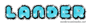 Gifs Animados del Nombre Lander. Imágenes gifs. Firmas animadas