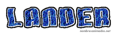 Gifs Animados del Nombre Lander. Imágenes gifs. Firmas animadas