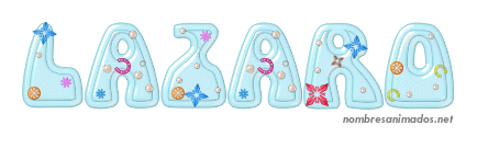 Gifs Animados del Nombre Lázaro. Imágenes gifs. Firmas animadas
