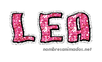 Gifs Animados del Nombre Lea. Imágenes gifs. Firmas animadas