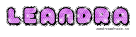 Gifs Animados del Nombre Leandra. Imágenes gifs. Firmas animadas