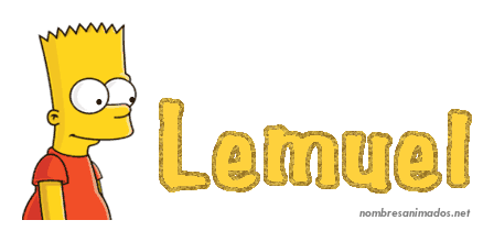 Gifs Animados del Nombre Lemuel. Imágenes gifs. Firmas animadas