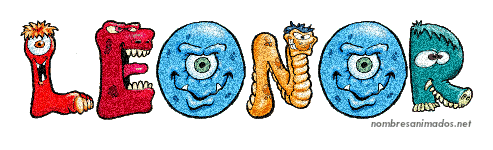 Gifs Animados del Nombre Leonor. Imágenes gifs. Firmas animadas