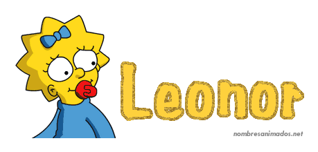 Gifs Animados del Nombre Leonor. Imágenes gifs. Firmas animadas