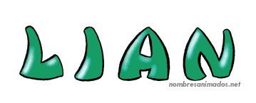Gifs Animados del Nombre Lian. Imágenes gifs. Firmas animadas
