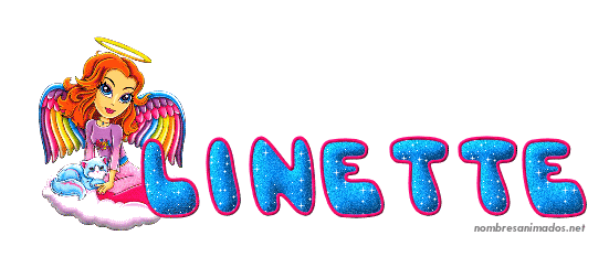 Gifs Animados del Nombre Linette. Imágenes gifs. Firmas animadas