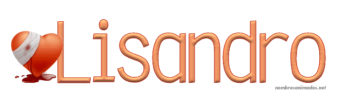 Gifs Animados del Nombre Lisandro. Imágenes gifs. Firmas animadas