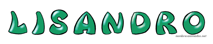 Gifs Animados del Nombre Lisandro. Imágenes gifs. Firmas animadas