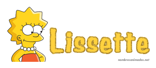 Gifs Animados del Nombre Lissette. Imágenes gifs. Firmas animadas