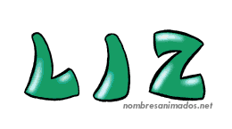 Gifs Animados del Nombre Liz. Imágenes gifs. Firmas animadas