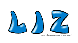 Gifs Animados del Nombre Liz. Imágenes gifs. Firmas animadas