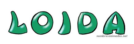 Gifs Animados del Nombre Loida. Imágenes gifs. Firmas animadas
