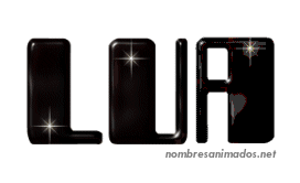 Gifs Animados del Nombre Lua. Imágenes gifs. Firmas animadas
