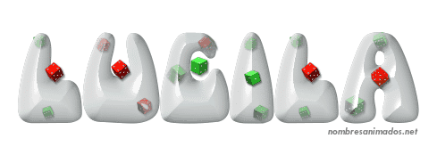 Gifs Animados del Nombre Lucila. Imágenes gifs. Firmas animadas