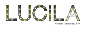 Gifs Animados del Nombre Lucila. Imágenes gifs. Firmas animadas