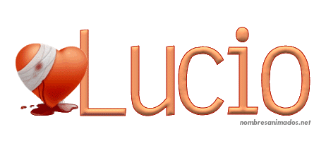 Gifs Animados del Nombre Lucio. Imágenes gifs. Firmas animadas
