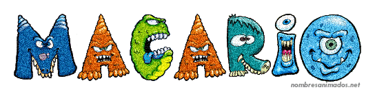 Gifs Animados del Nombre Macario. Imágenes gifs. Firmas animadas