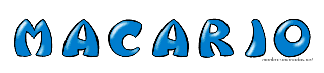 Gifs Animados del Nombre Macario. Imágenes gifs. Firmas animadas