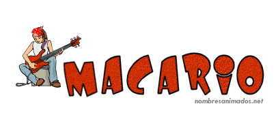 Gifs Animados del Nombre Macario. Imágenes gifs. Firmas animadas