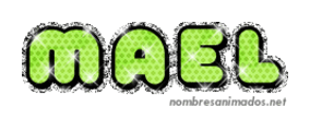 Gifs Animados del Nombre Mael. Imágenes gifs. Firmas animadas