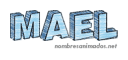 Gifs Animados del Nombre Mael. Imágenes gifs. Firmas animadas
