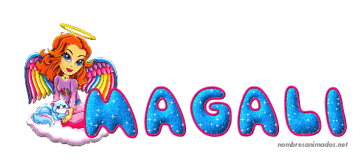 Gifs Animados del Nombre Magalí. Imágenes gifs. Firmas animadas