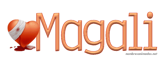 Gifs Animados del Nombre Magalí. Imágenes gifs. Firmas animadas