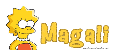 Gifs Animados del Nombre Magalí. Imágenes gifs. Firmas animadas