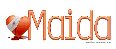 Gifs Animados del Nombre Maida. Imágenes gifs. Firmas animadas