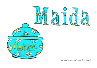 Gifs Animados del Nombre Maida. Imágenes gifs. Firmas animadas