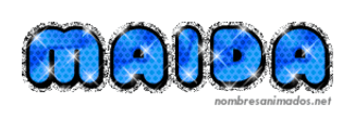 Gifs Animados del Nombre Maida. Imágenes gifs. Firmas animadas