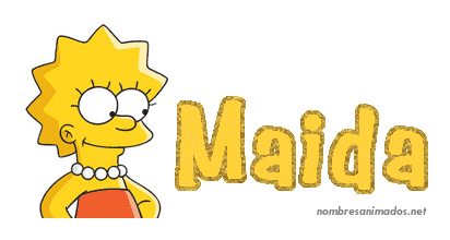 Gifs Animados del Nombre Maida. Imágenes gifs. Firmas animadas