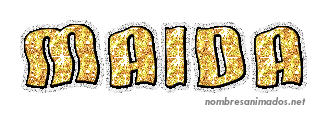 Gifs Animados del Nombre Maida. Imágenes gifs. Firmas animadas