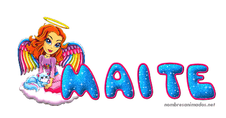 Gifs Animados del Nombre Maite. Imágenes gifs. Firmas animadas