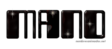 Gifs Animados del Nombre Mano. Imágenes gifs. Firmas animadas