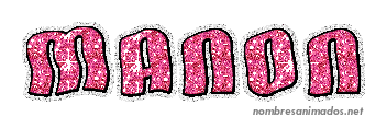 Gifs Animados del Nombre Manon. Imágenes gifs. Firmas animadas