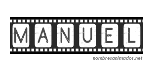 Gifs Animados del Nombre Manuel. Imágenes gifs. Firmas animadas