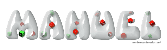 Gifs Animados del Nombre Manuel. Imágenes gifs. Firmas animadas