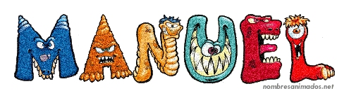 Gifs Animados Manuel. Imágenes Animadas del Nombre Manuel