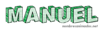 Gifs Animados del Nombre Manuel. Imágenes gifs. Firmas animadas