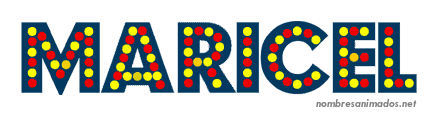 Gifs Animados del Nombre Maricel. Imágenes gifs. Firmas animadas