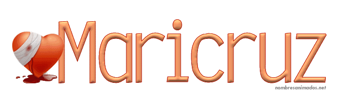 Gifs Animados del Nombre Maricruz. Imágenes gifs. Firmas animadas