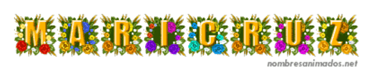 Gifs Animados del Nombre Maricruz. Imágenes gifs. Firmas animadas