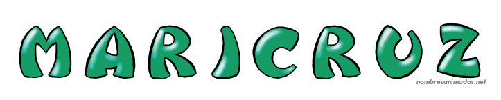 Gifs Animados del Nombre Maricruz. Imágenes gifs. Firmas animadas