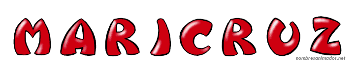 Gifs Animados del Nombre Maricruz. Imágenes gifs. Firmas animadas