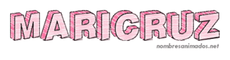 Gifs Animados del Nombre Maricruz. Imágenes gifs. Firmas animadas