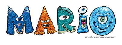 Gifs Animados del Nombre Mario. Imágenes gifs. Firmas animadas
