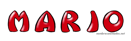 Gifs Animados del Nombre Mario. Imágenes gifs. Firmas animadas