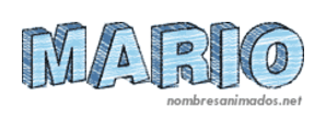 Gifs Animados del Nombre Mario. Imágenes gifs. Firmas animadas